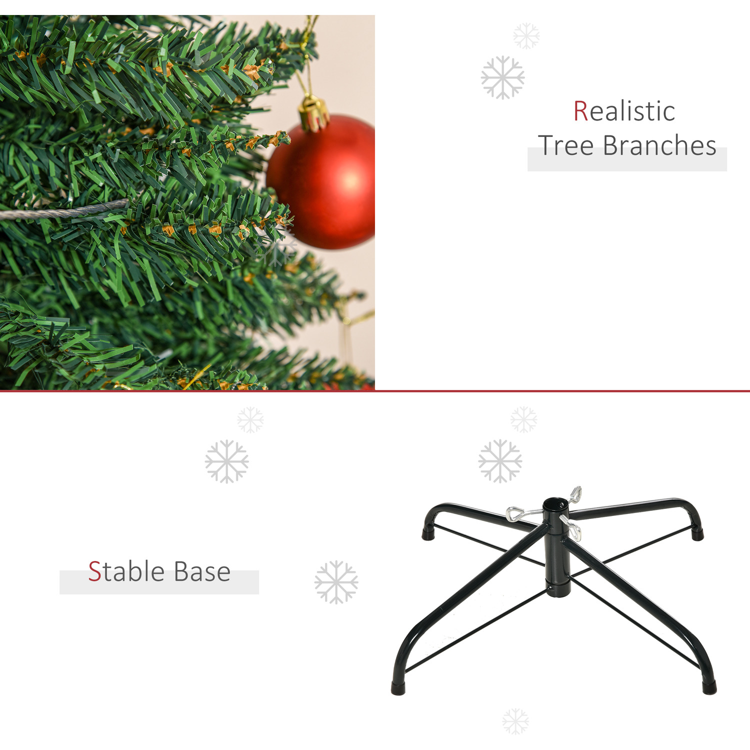 2.1m Artificial Christmas Pine Tree