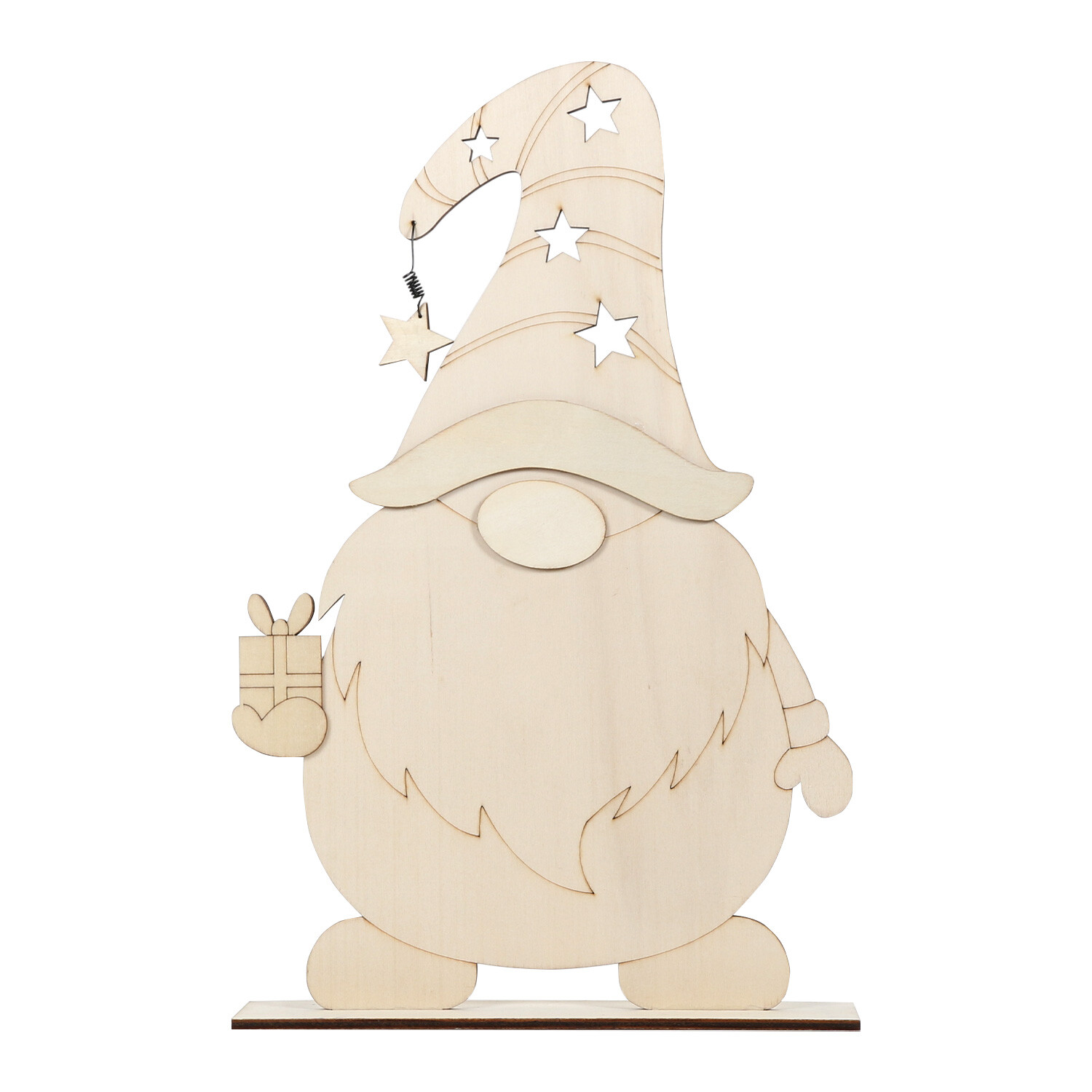 Decorate Your Own Wooden Gonk