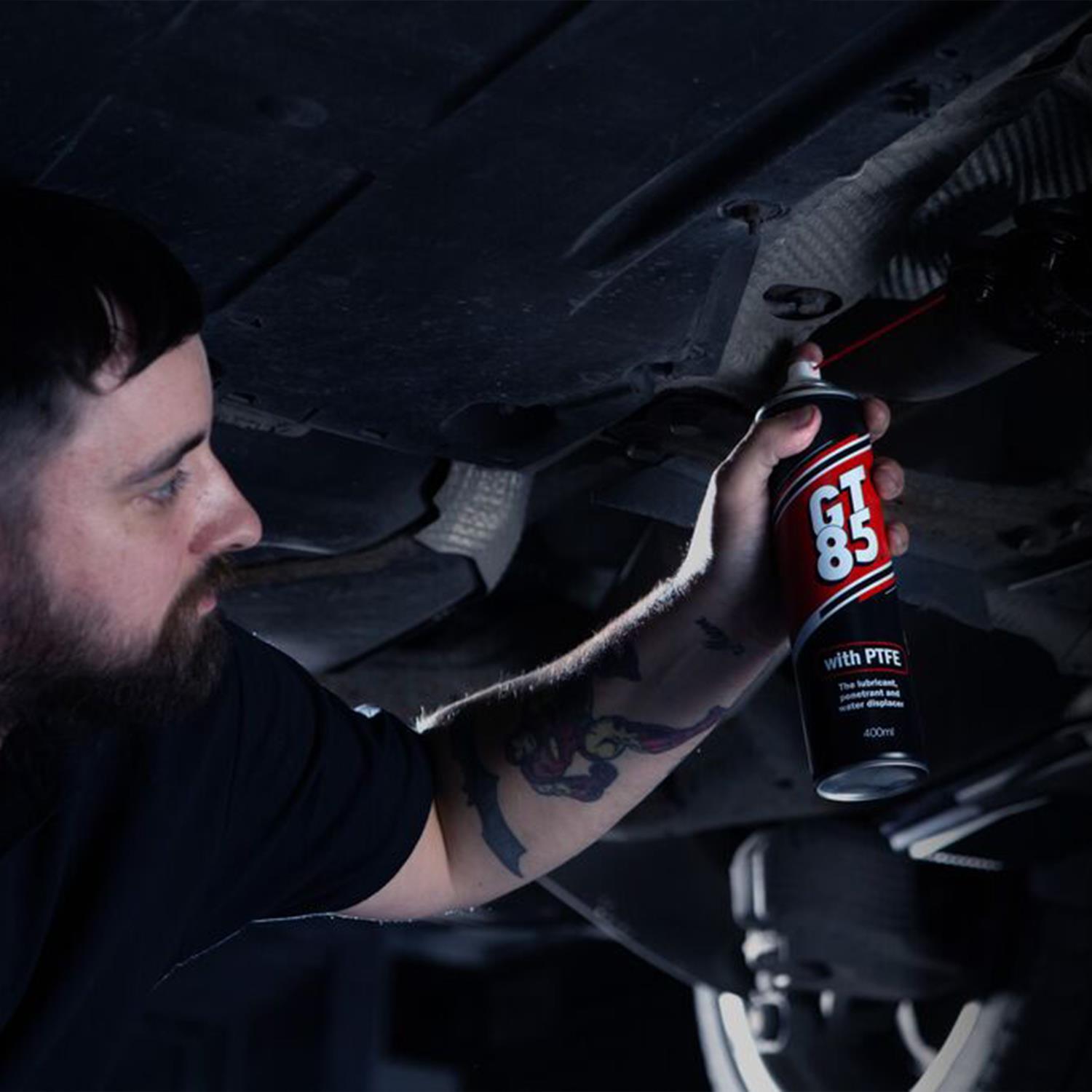GT85 Lubricant 400ml Spray x3, PTFE Penetrant and Water Displacer for Bikes