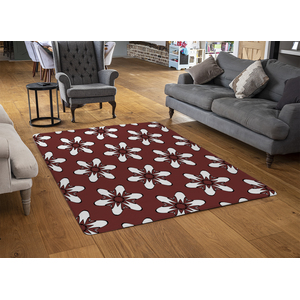 Modern Decorative Floral Pattern Rug