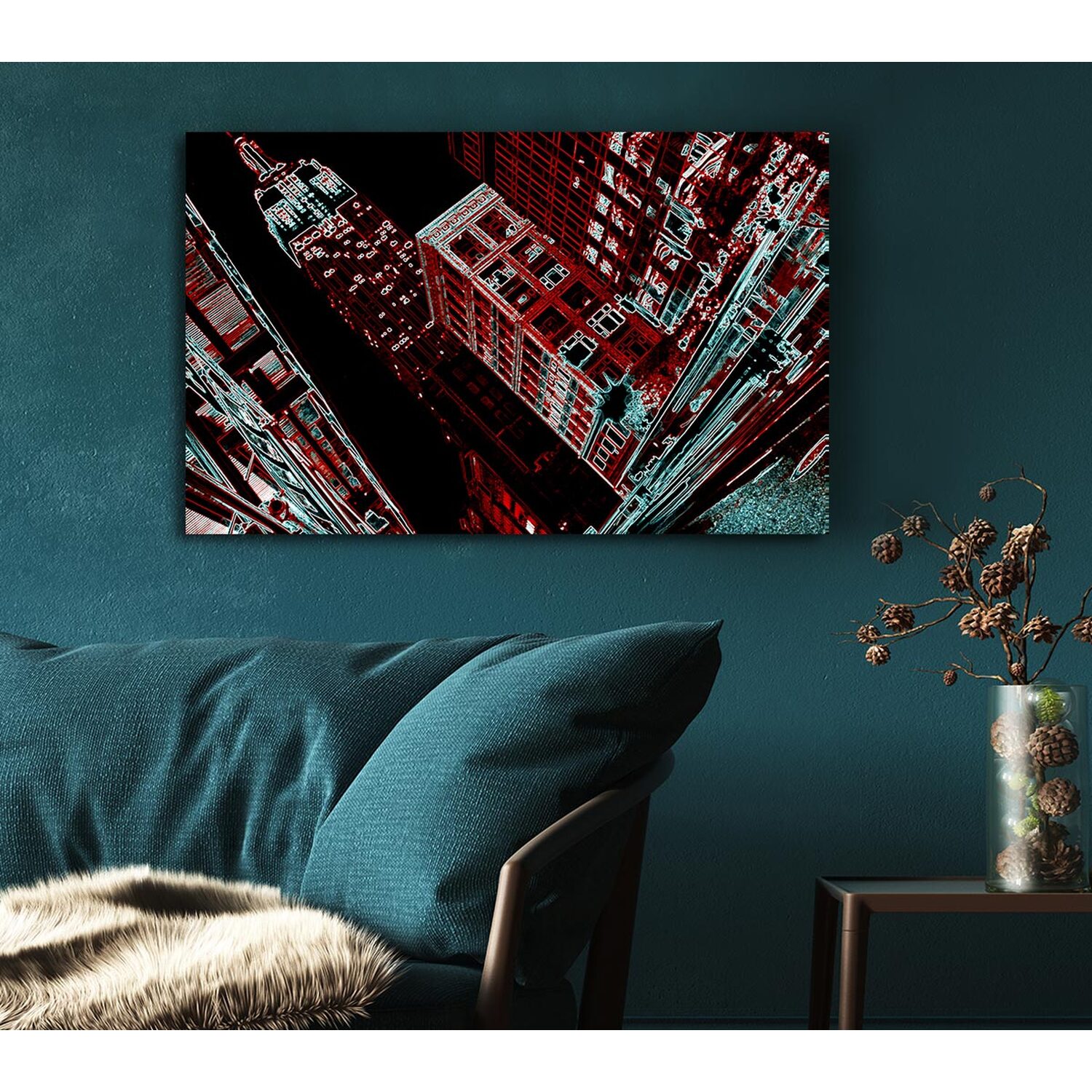 New York Broadway Canvas Print Wall Art