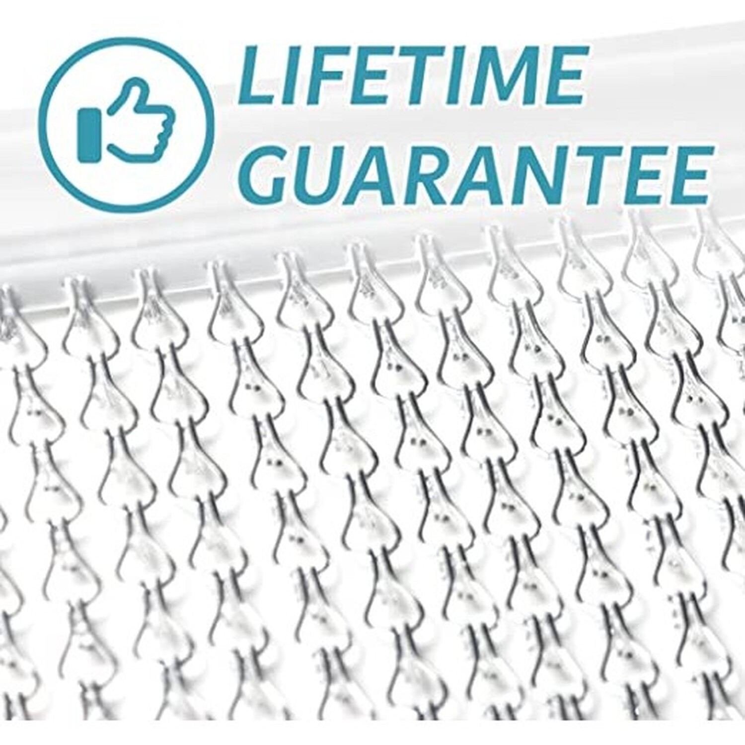 Homefront Aluminium Metal Fly Screen Heavy Duty Chain Curtain