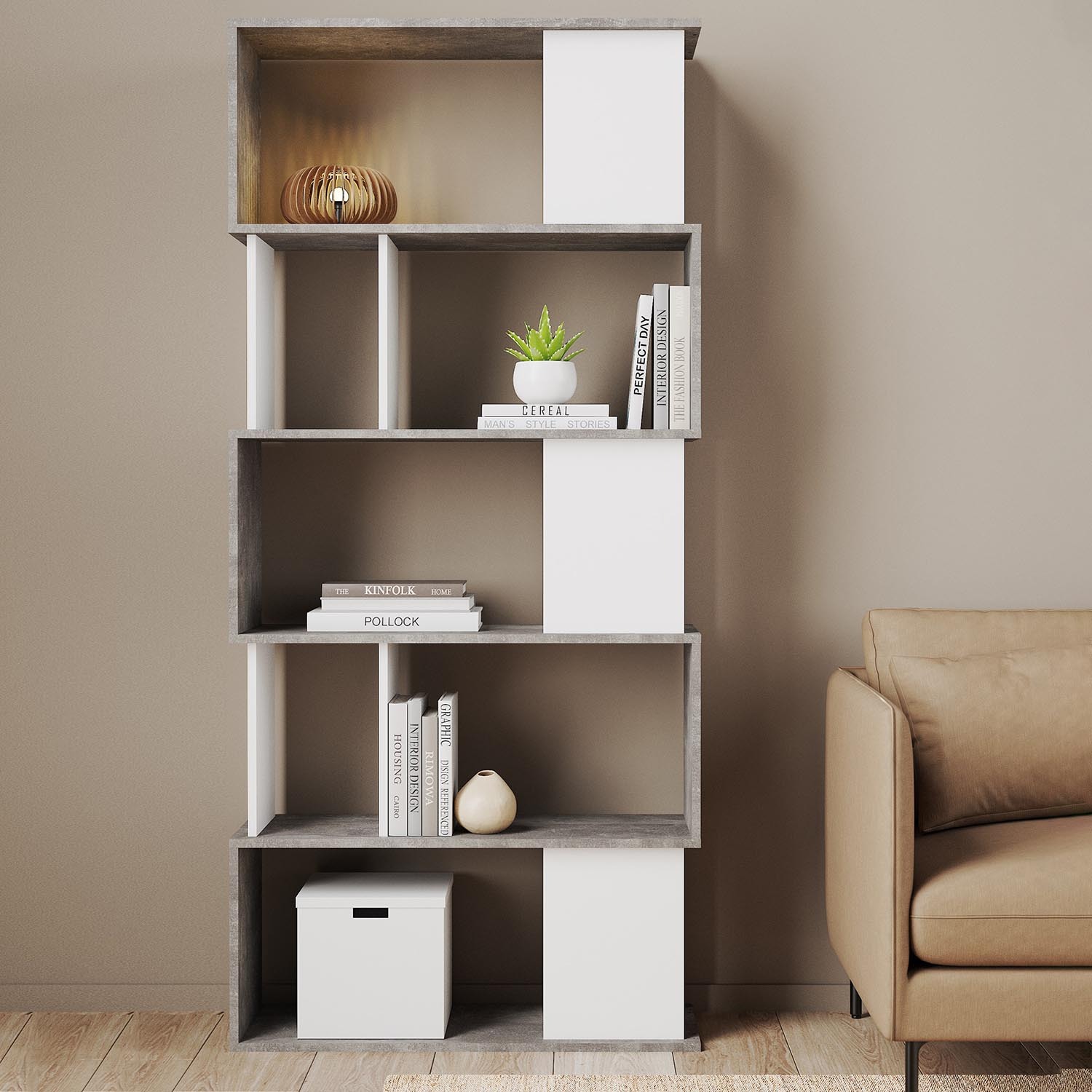 Maze Open Bookcase