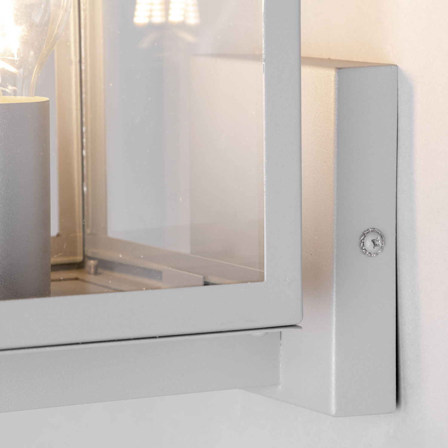 Cetus Outdoor Glass Panel Wall Light