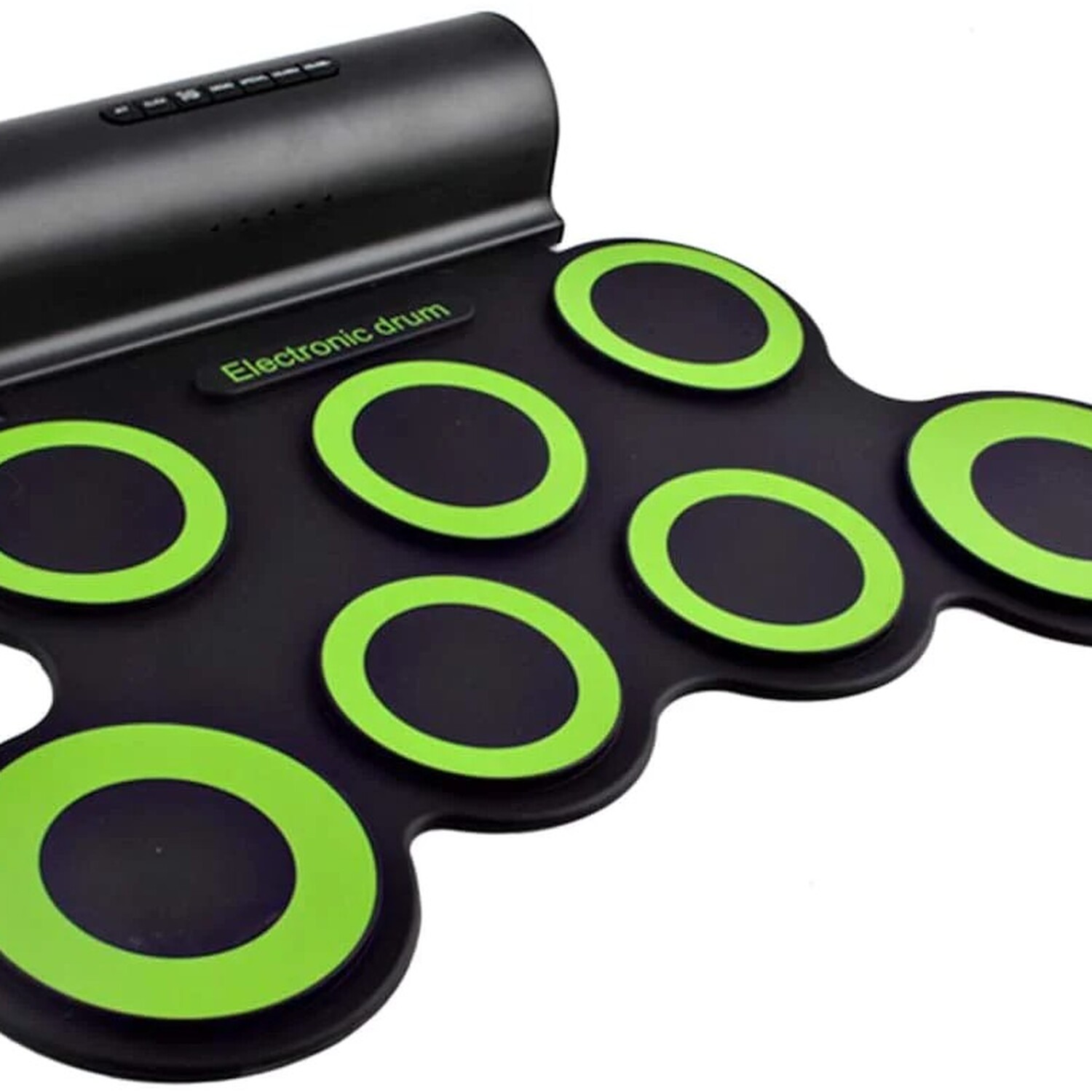 Foldable Electronic Drum Kit with Built in Speaker and Foot Pedals
