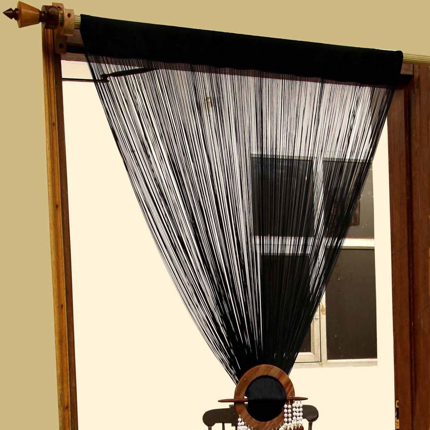 Homescapes Polyester String Curtain