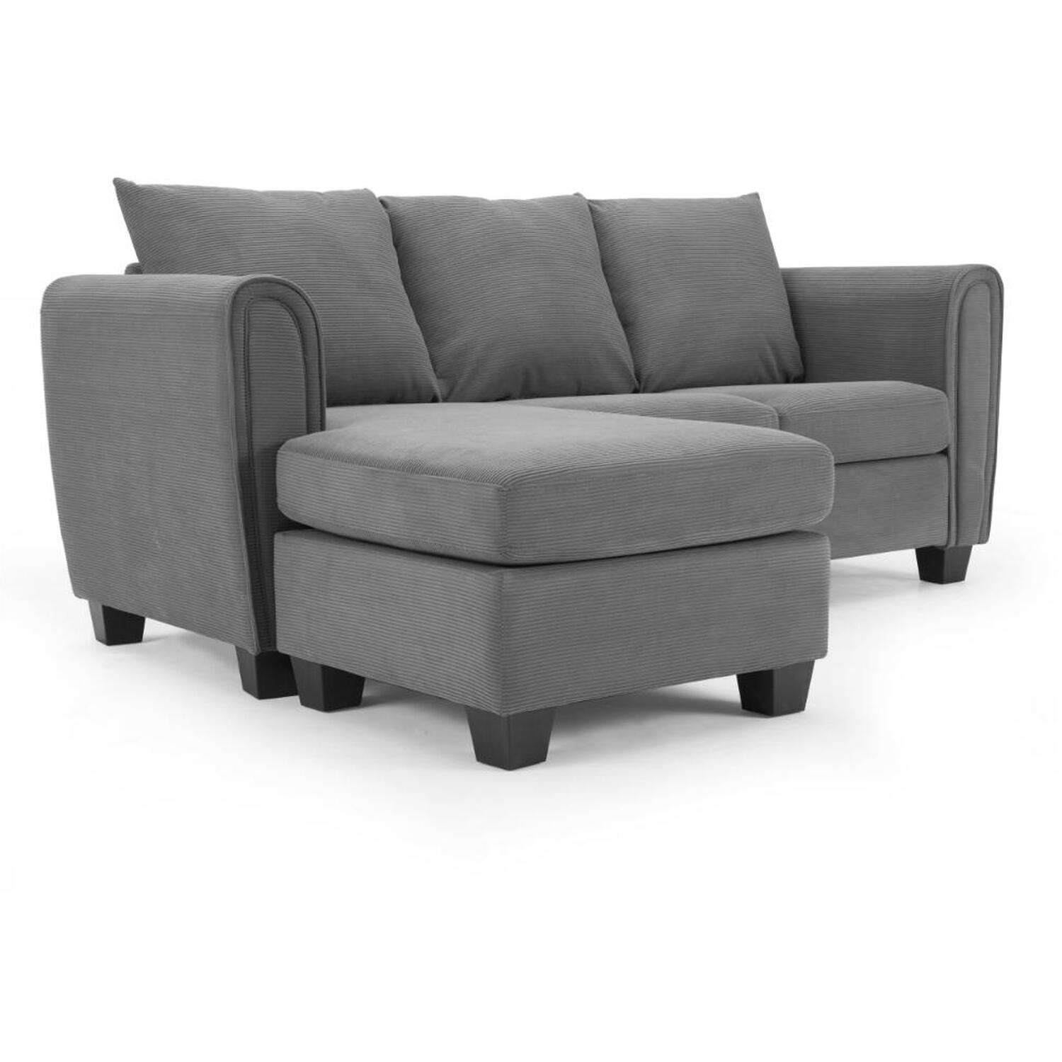 Alton 3 Seater Chaise Sofa Small Chord