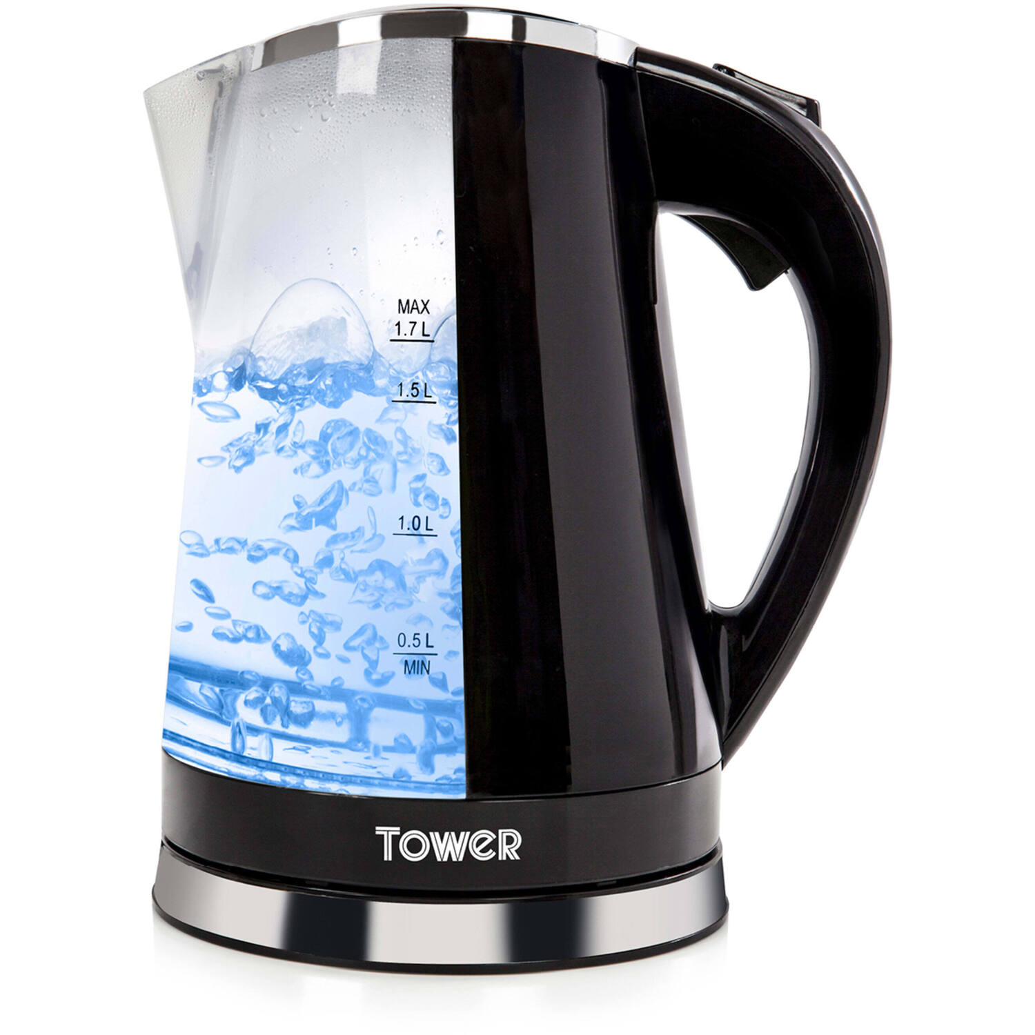 2200W 1.7 Litre LED Colour Changing Kettle