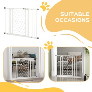 Pressure Fit Safety Gate with Auto Closing Door