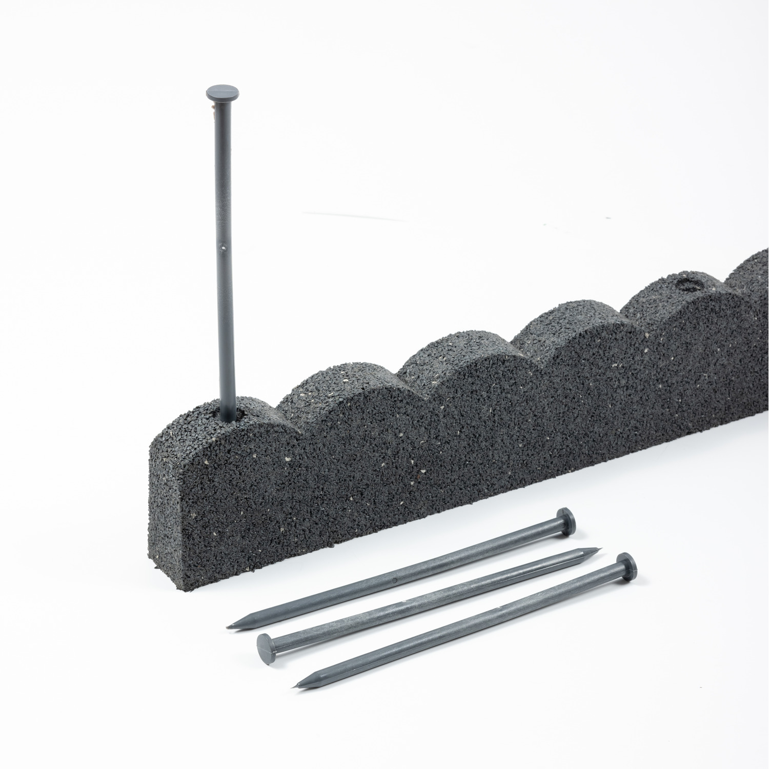 Rubber Flexi Curve Scallop Garden Border