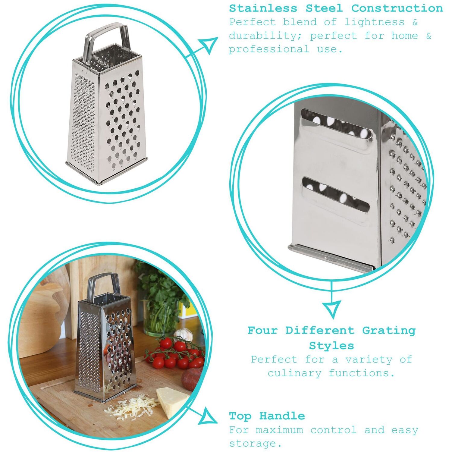 Stainless Steel Box Grater