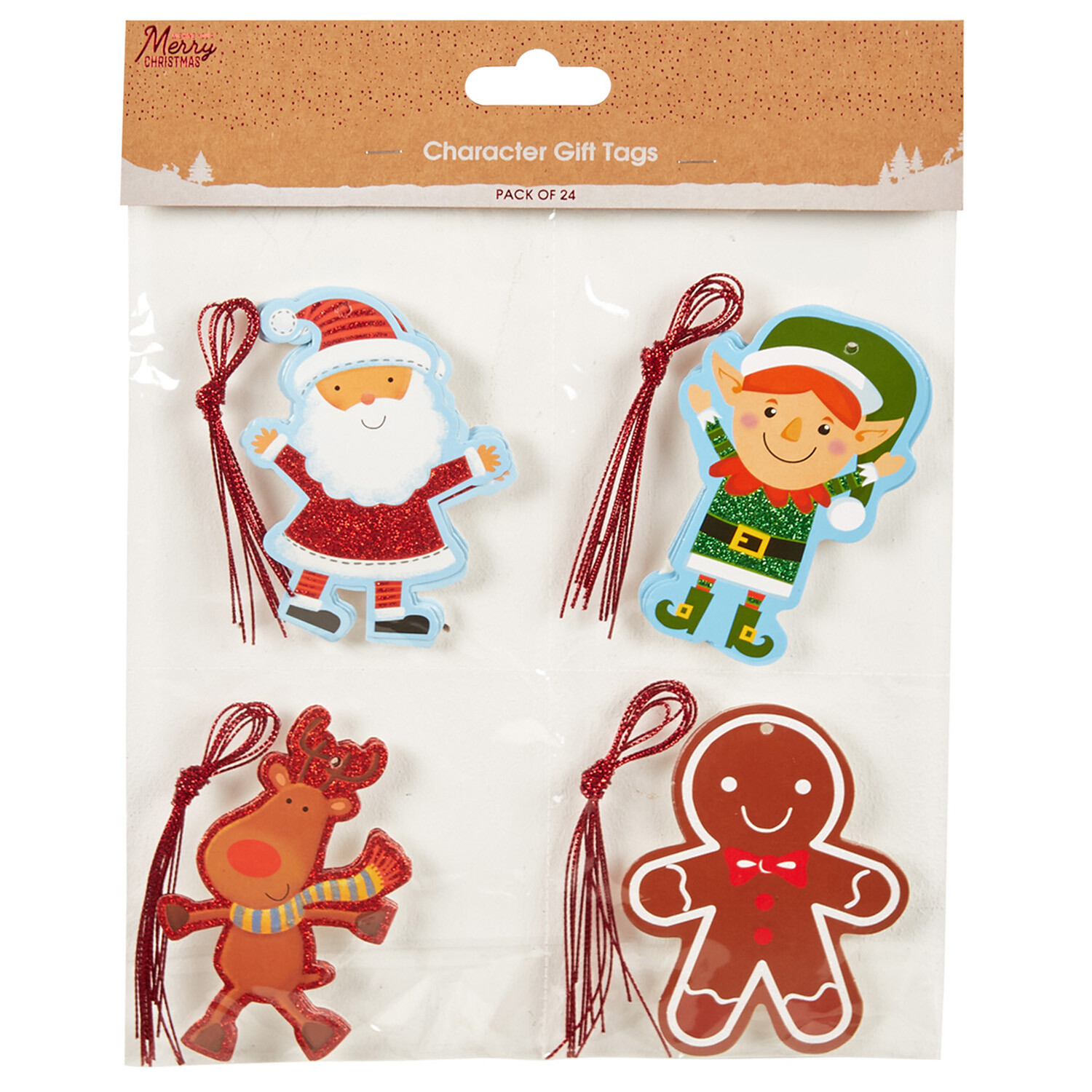 Pack of 24 Character Gift Tags