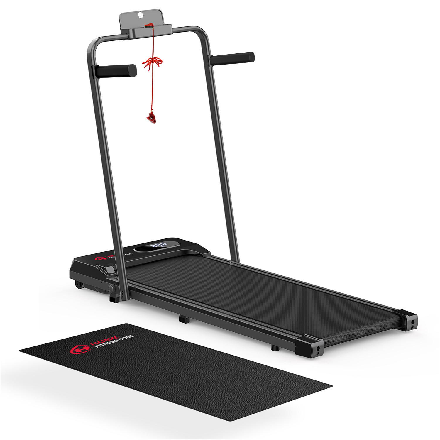 Electric Shock-Absorbing Treadmill Speed 1-6KM for Home Office