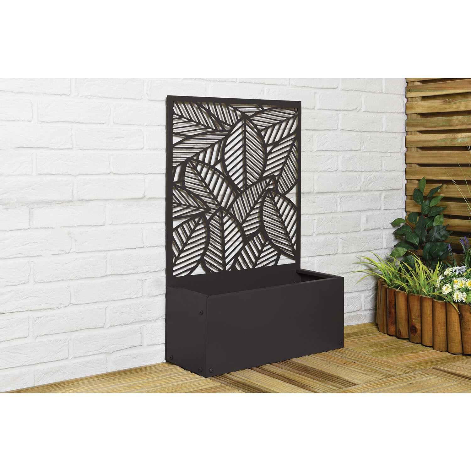 Screen with Planter Small