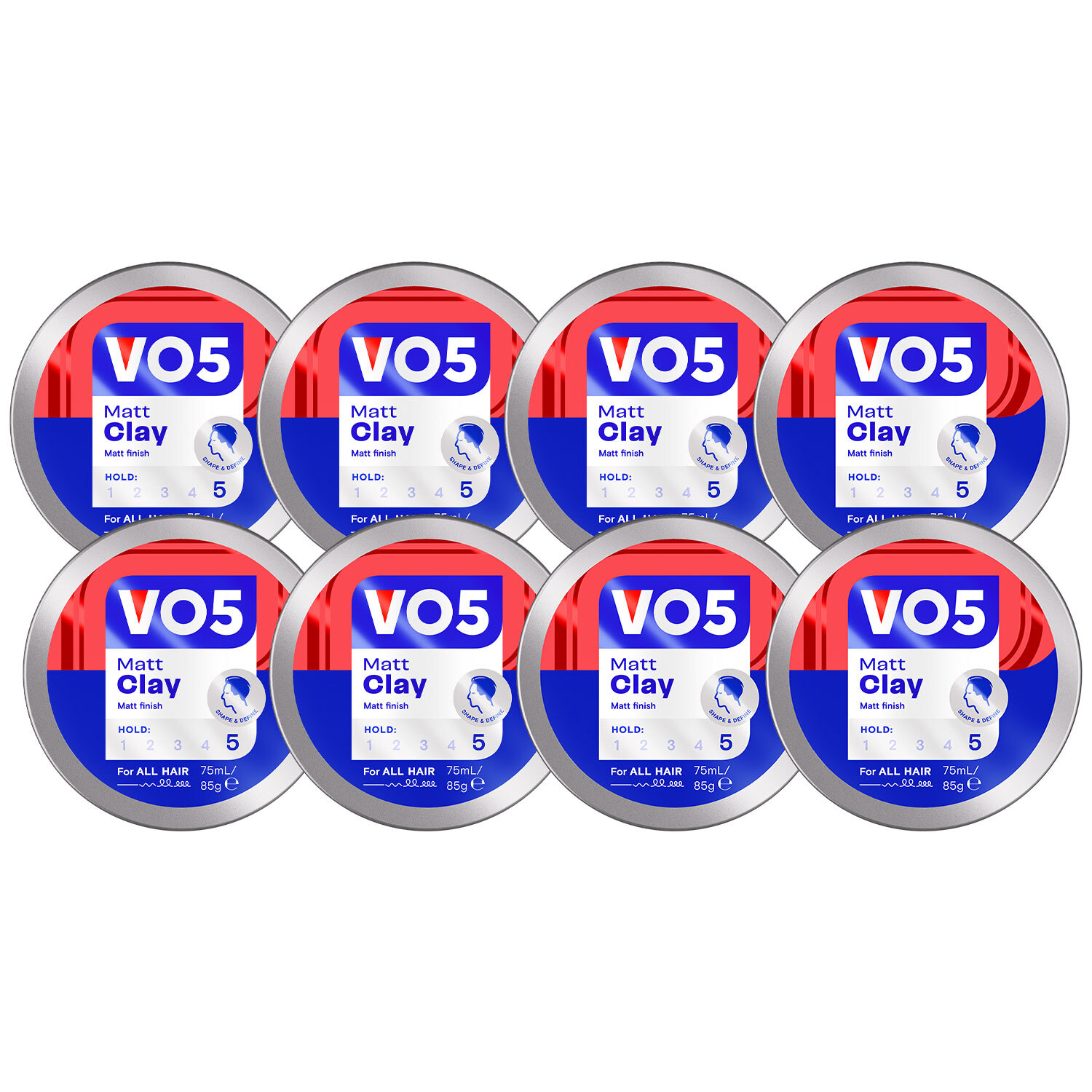 VO5 Extreme Style Extra Hold Matt Hair Clay - 75ml