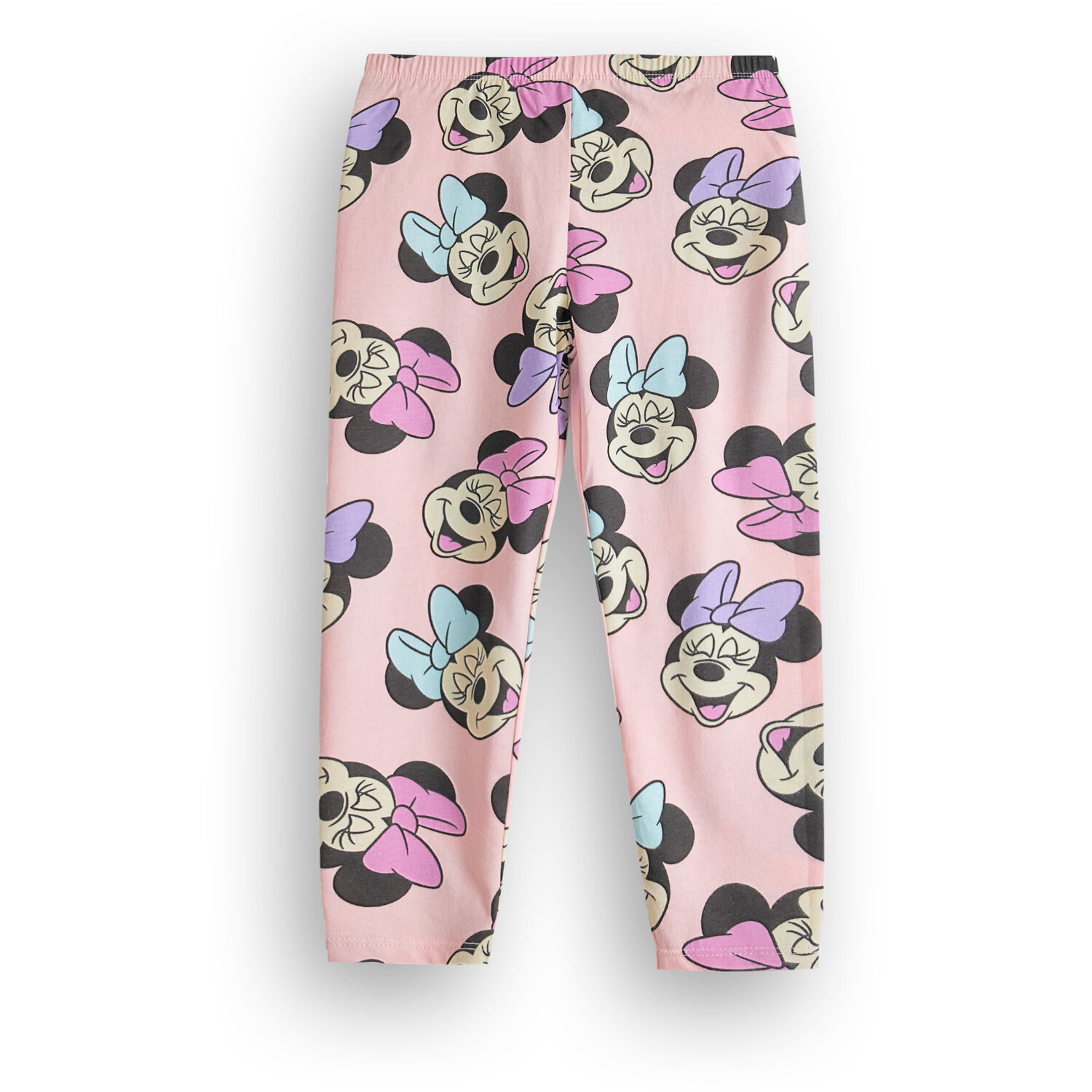 Disney Minnie All Over Print Girls Long Sleeve Long Leg Pyjama Set