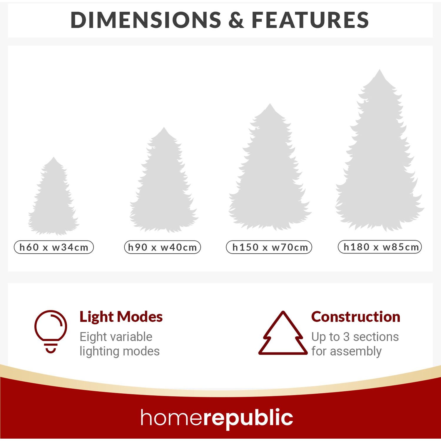 Fibre optic Light up Christmas Tree