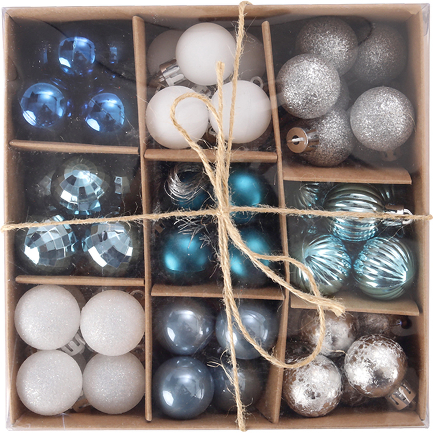 Lifeideas 99-Piece Christmas Tree Bauble Set