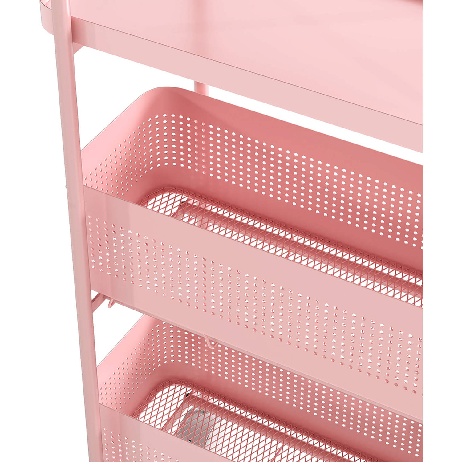 3 Tier Kitchen Storage Trolley Cart