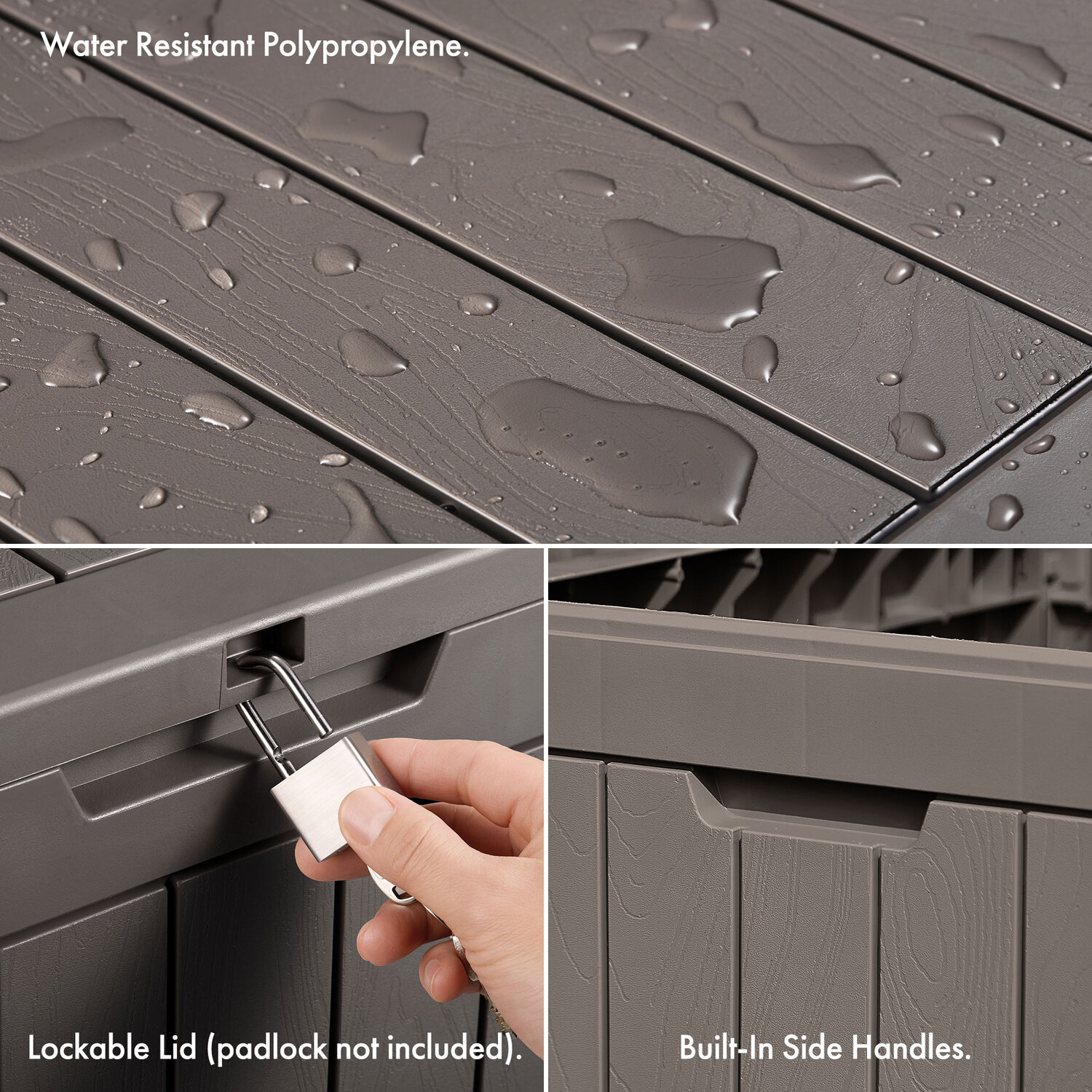 Lockable Garden Storage Box