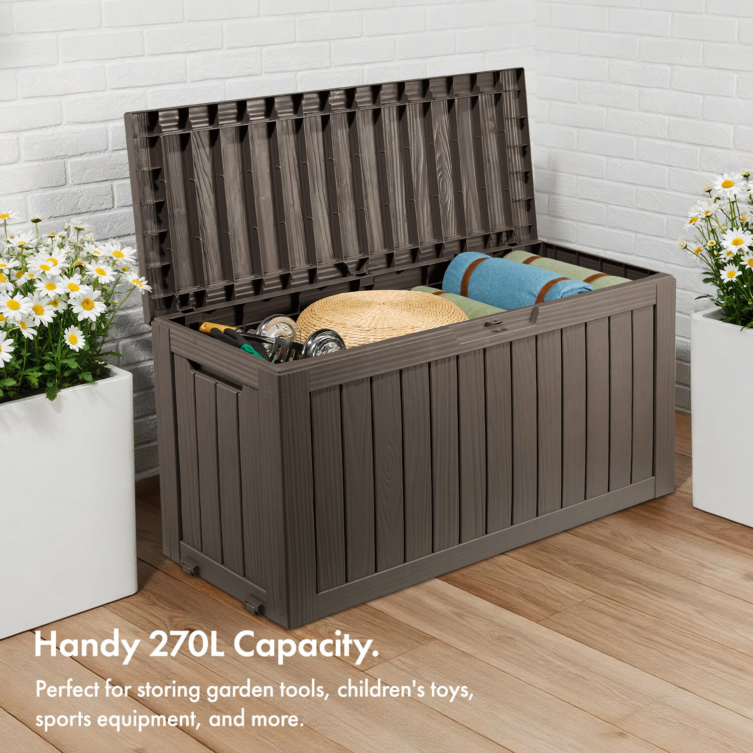 Lockable Garden Storage Box