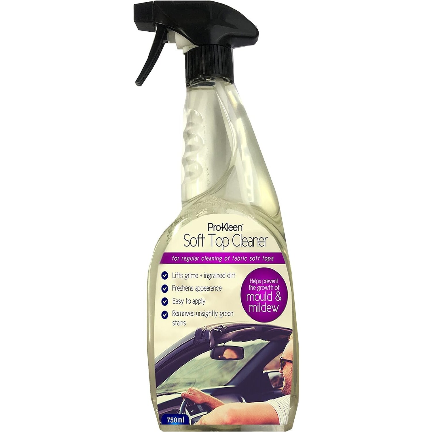 Convertible Cabriolet Soft Top Roof Cleaner Cleans Canvas, Mohair and ...