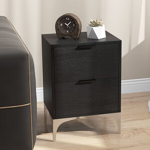 HOMCOM Modern Bedside Tables Set of 2