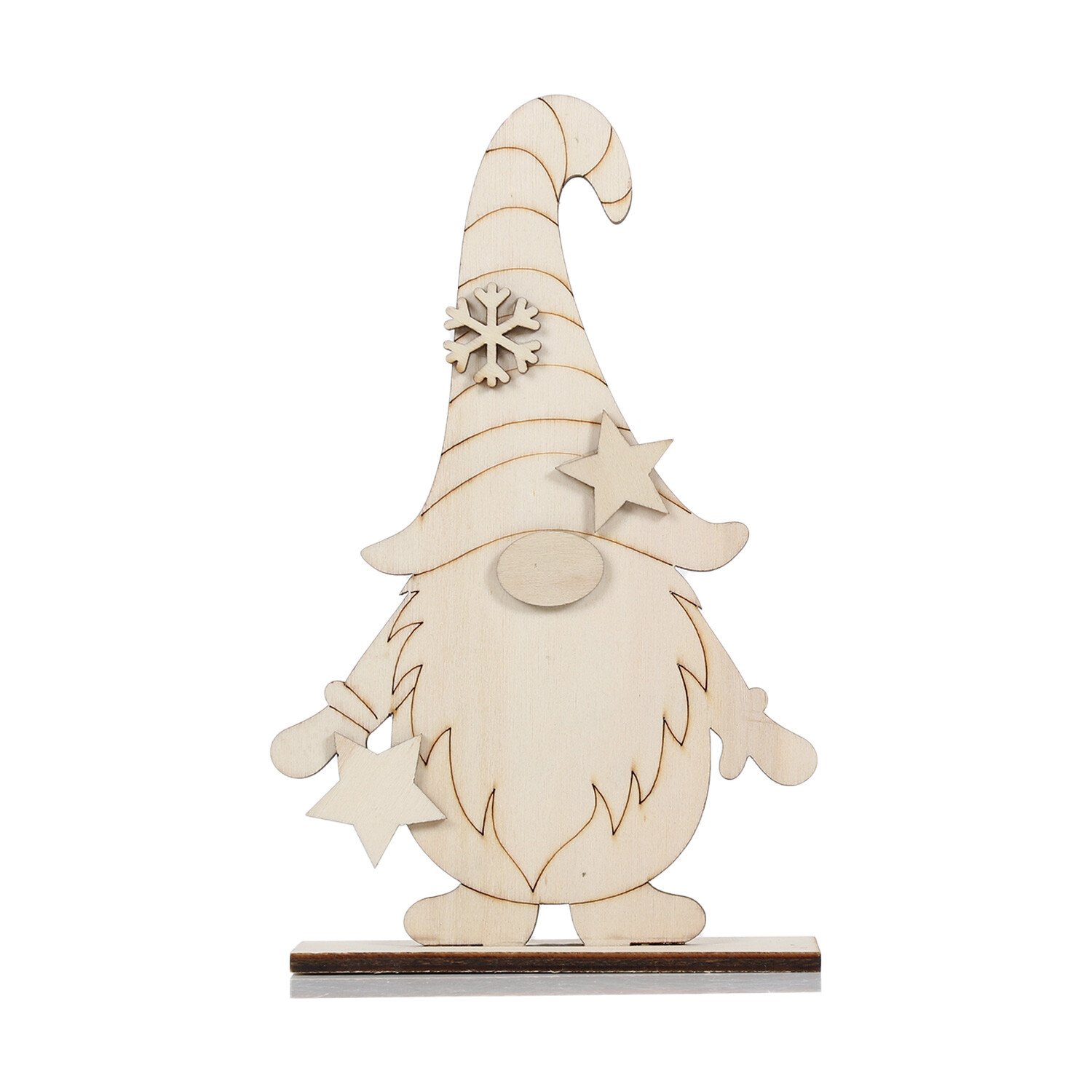 Decorate Your Own Wooden Gonk