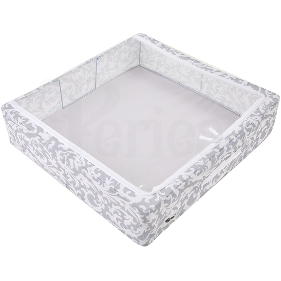 Casey Folding Under Bed Storage Box with Collapsible Steel Frames