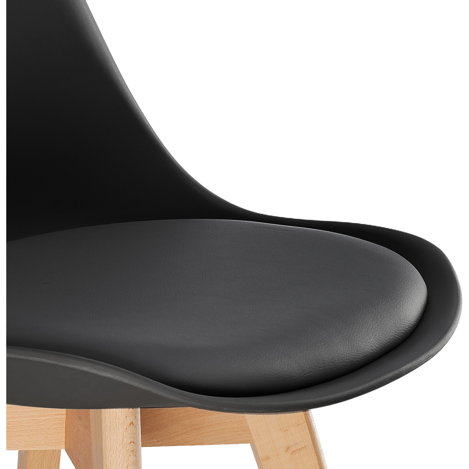 Set Of 4 Frederikke Egg Dining Chairs
