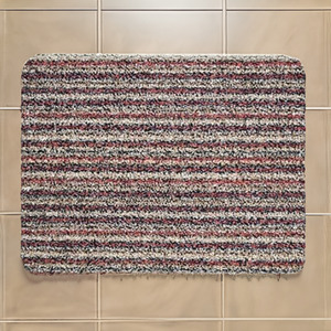 Cotton Dirt Stopper Anti Slip Door Mat 75x100cm