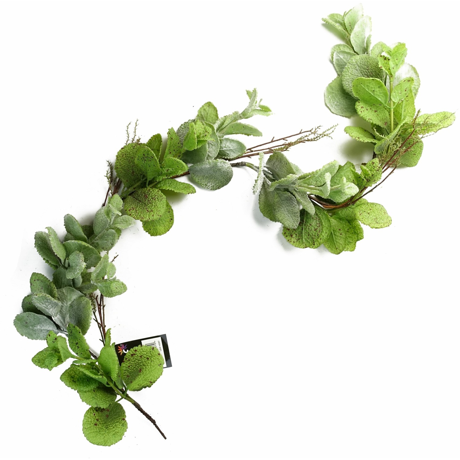 Leaf Artificial Trailing Hanging Mint Leaf Garland Plant Realistic