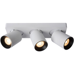 Nigel Modern Triple Ceiling Spotlight White