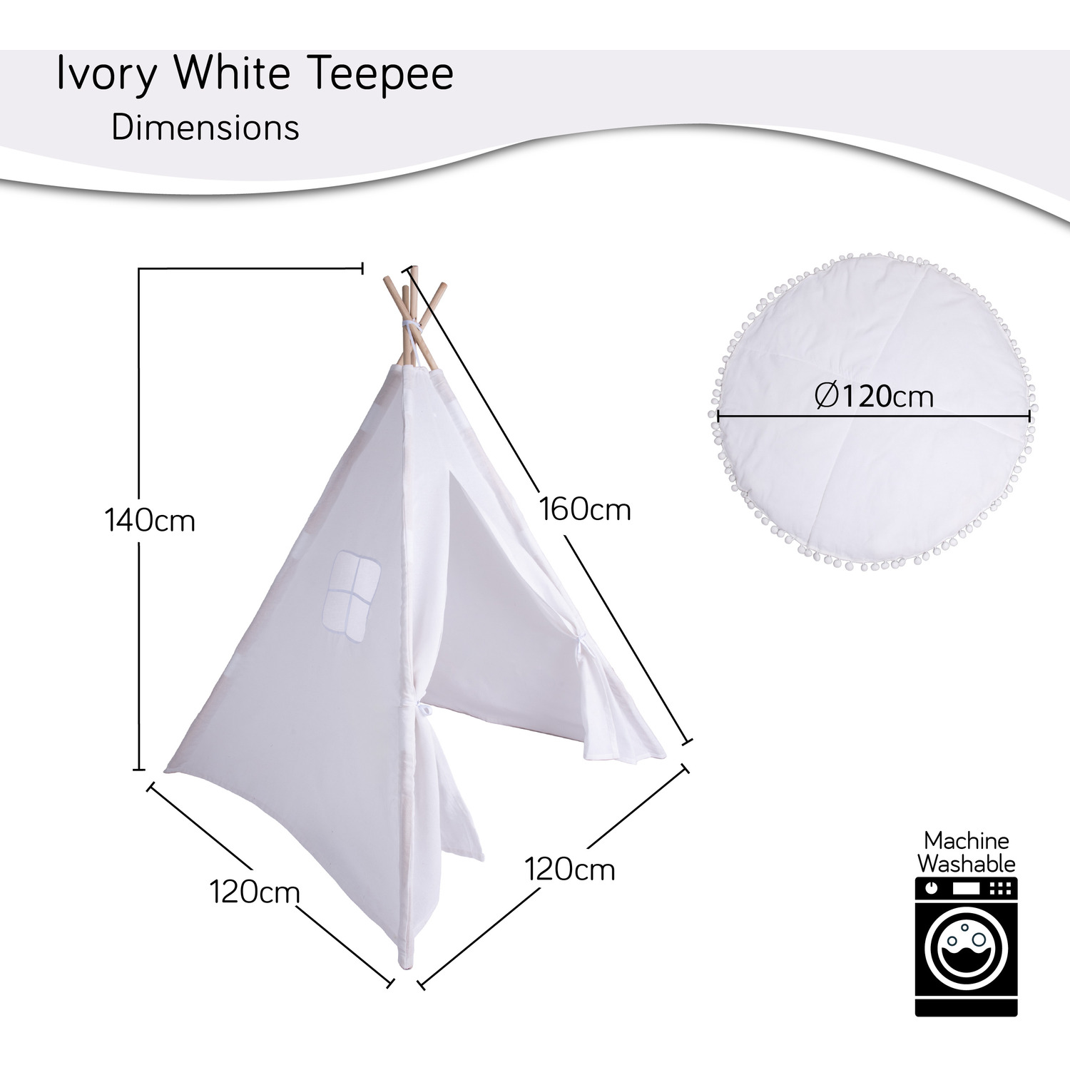 Teepee Kids Tent