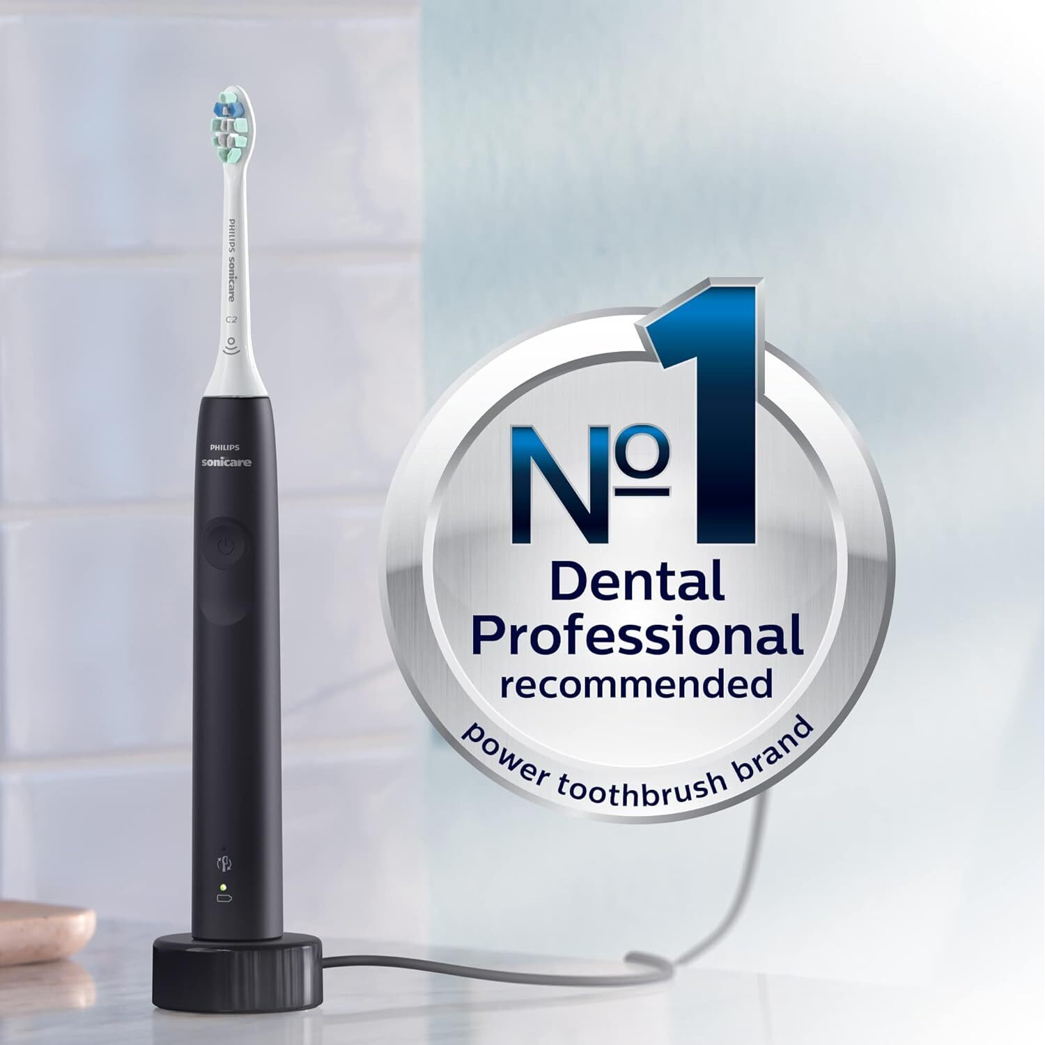 Philips Sonicare 4100, Electric Toothbrush, Pressure Sensor