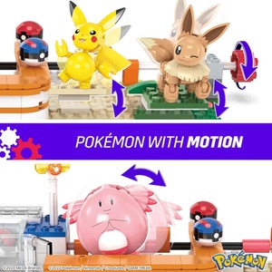 Pokemon Building Toys Set Forest Pokemon Center