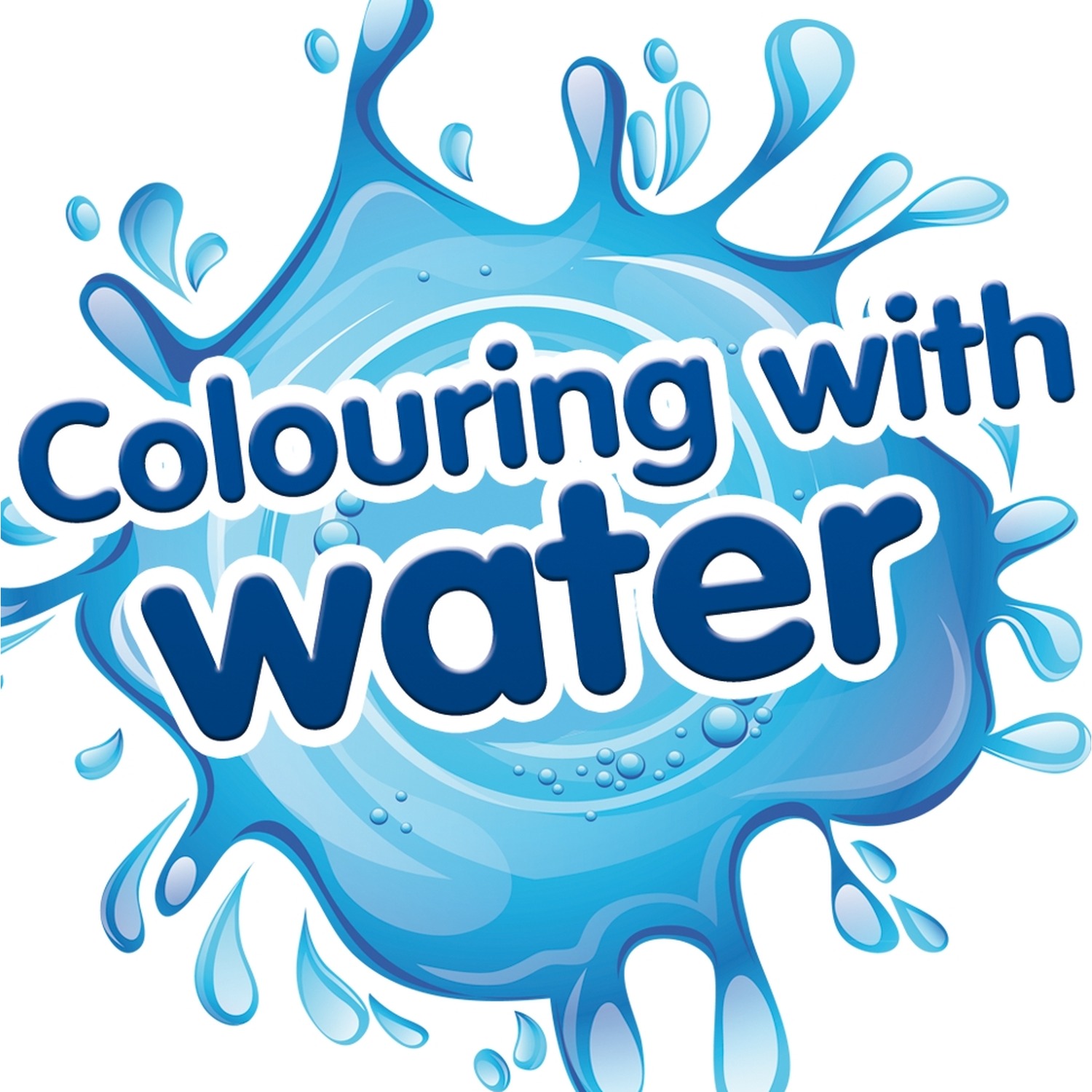 My first - Colouring with water