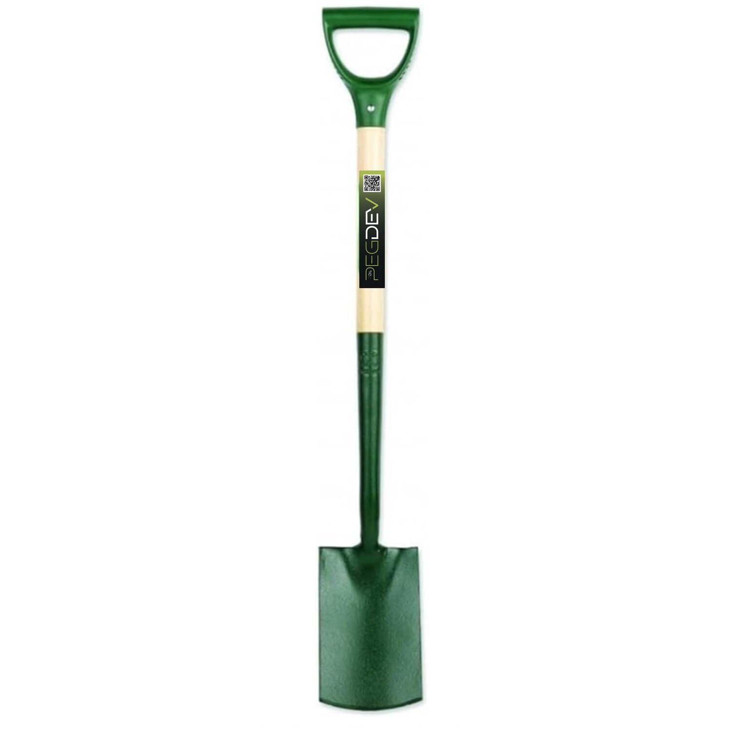 Ergonomic Steel Border Spade with Ash Ergo YD Handle, 28" Length