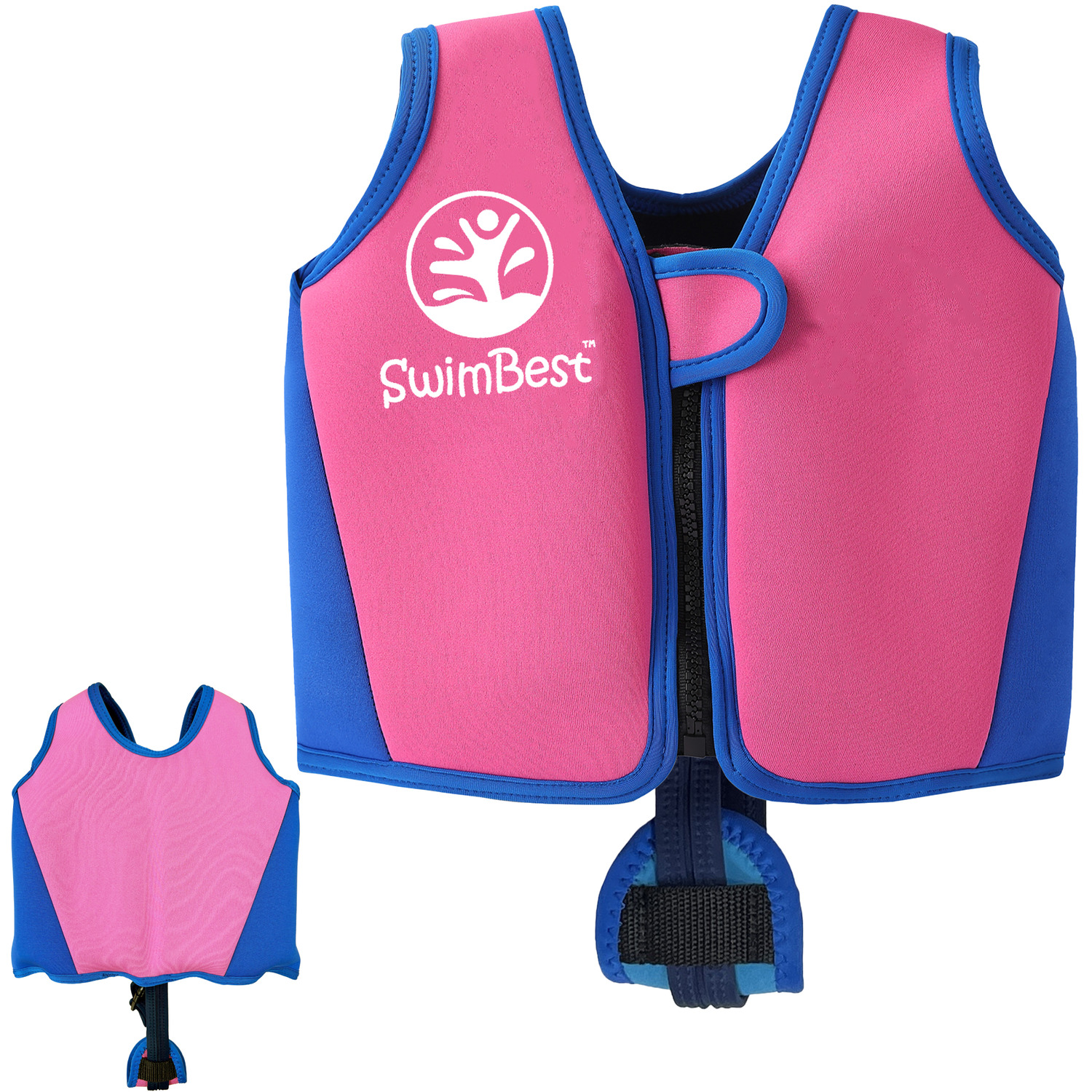 SwimBest Swim Vest with 8 Removable Floats
