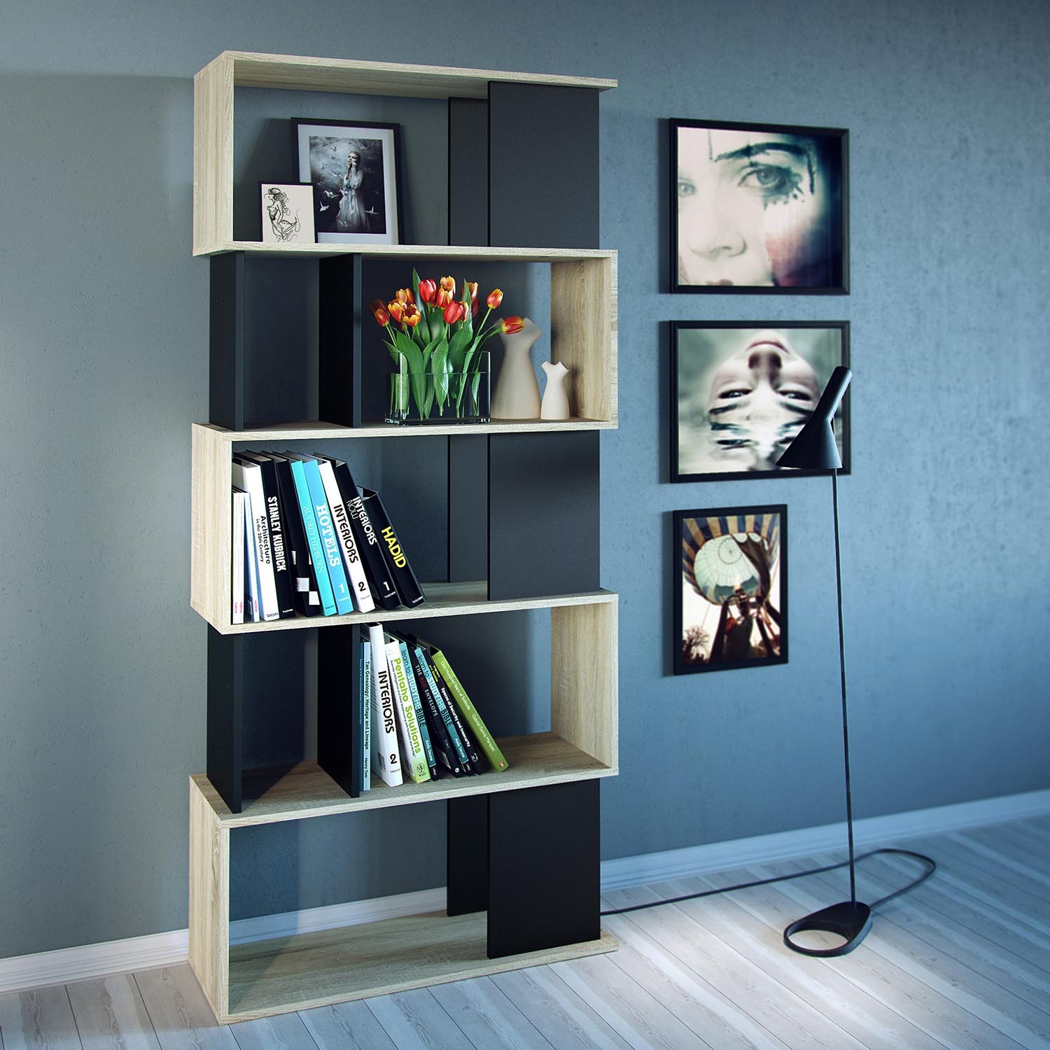 Maze Open Bookcase