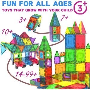 Magnet Tiles Magna Building Magnetic toy Storage Container