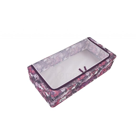 Casey Folding Under Bed Storage Box with Collapsible Steel Frames