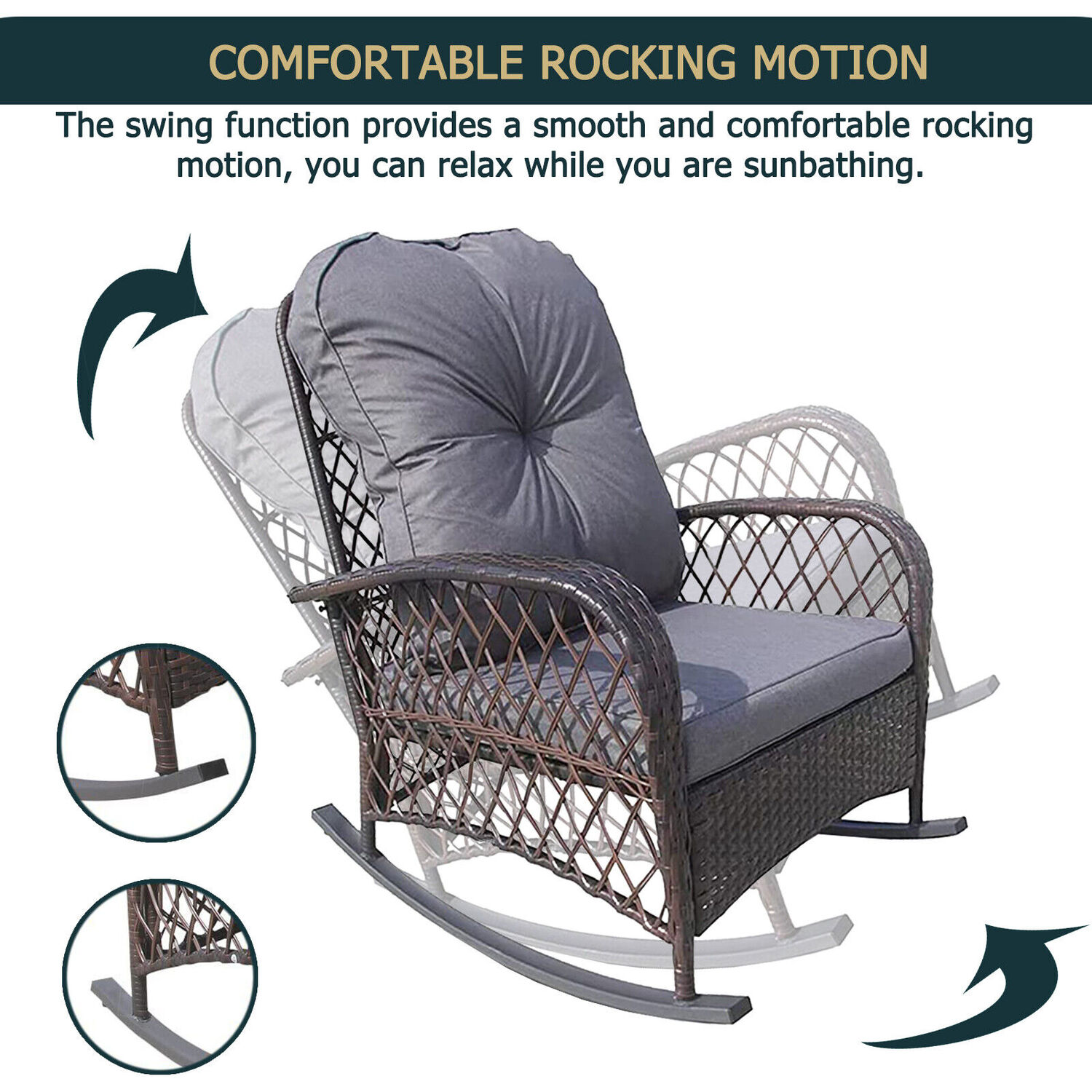 Wicker Rocking Chair