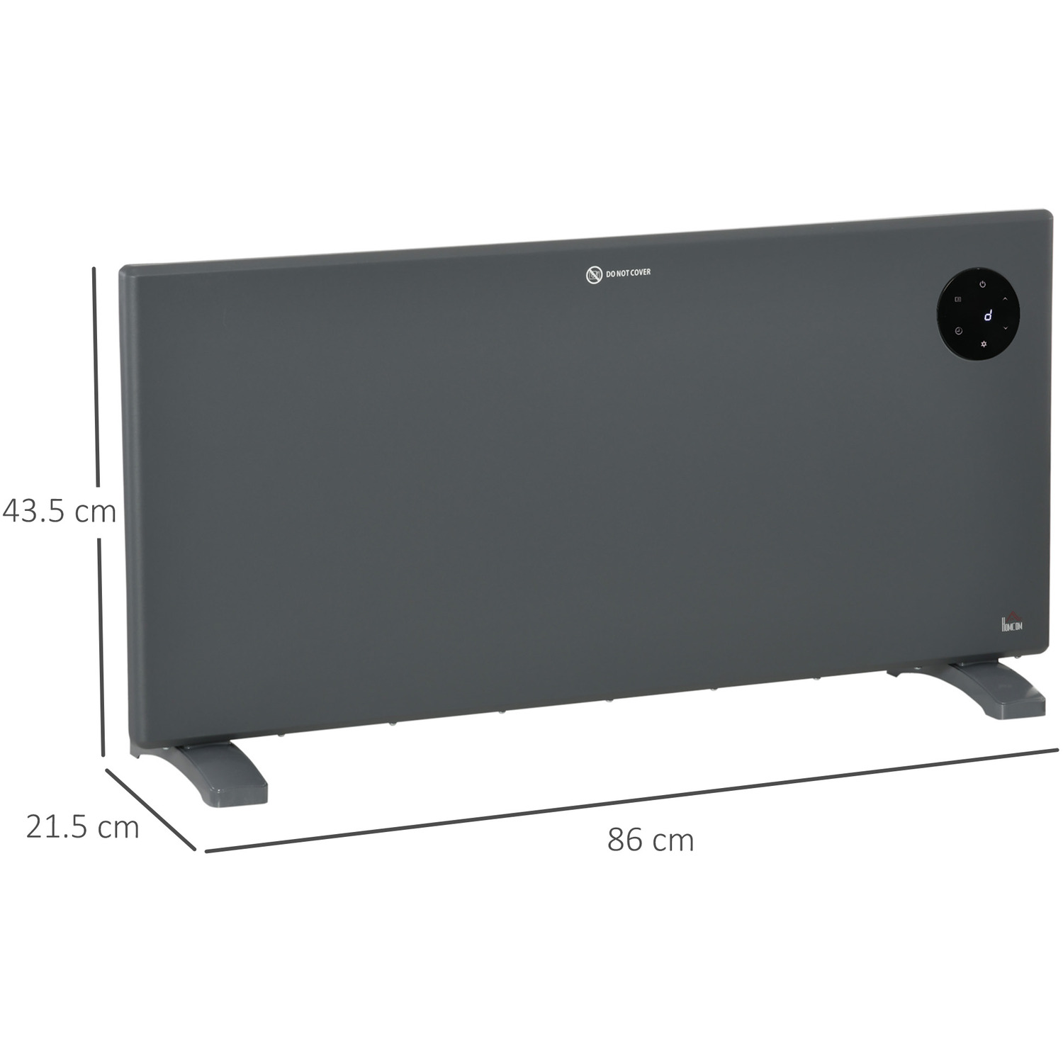 2000W Electric Convector Heater with LED Display Timer