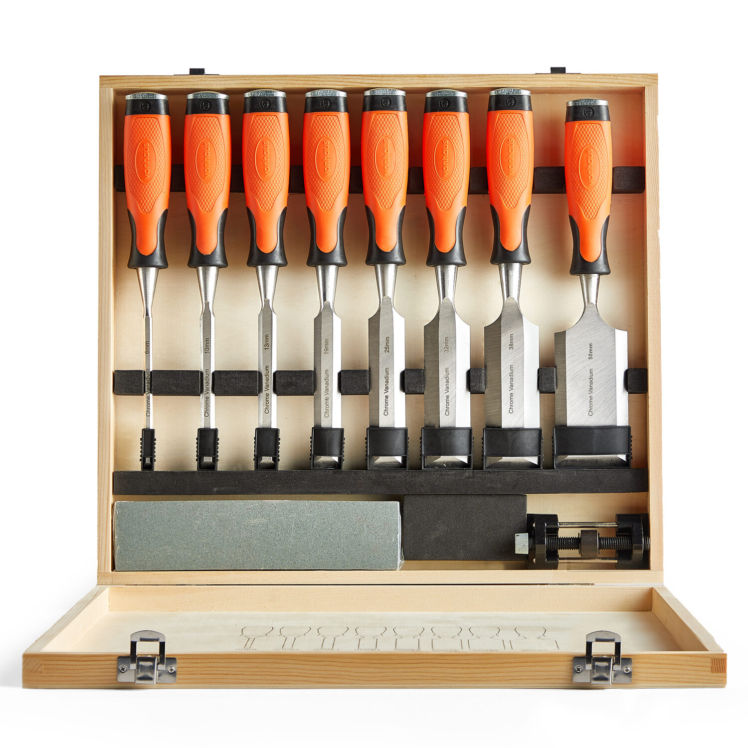 10 Piece Chisel Set with Case