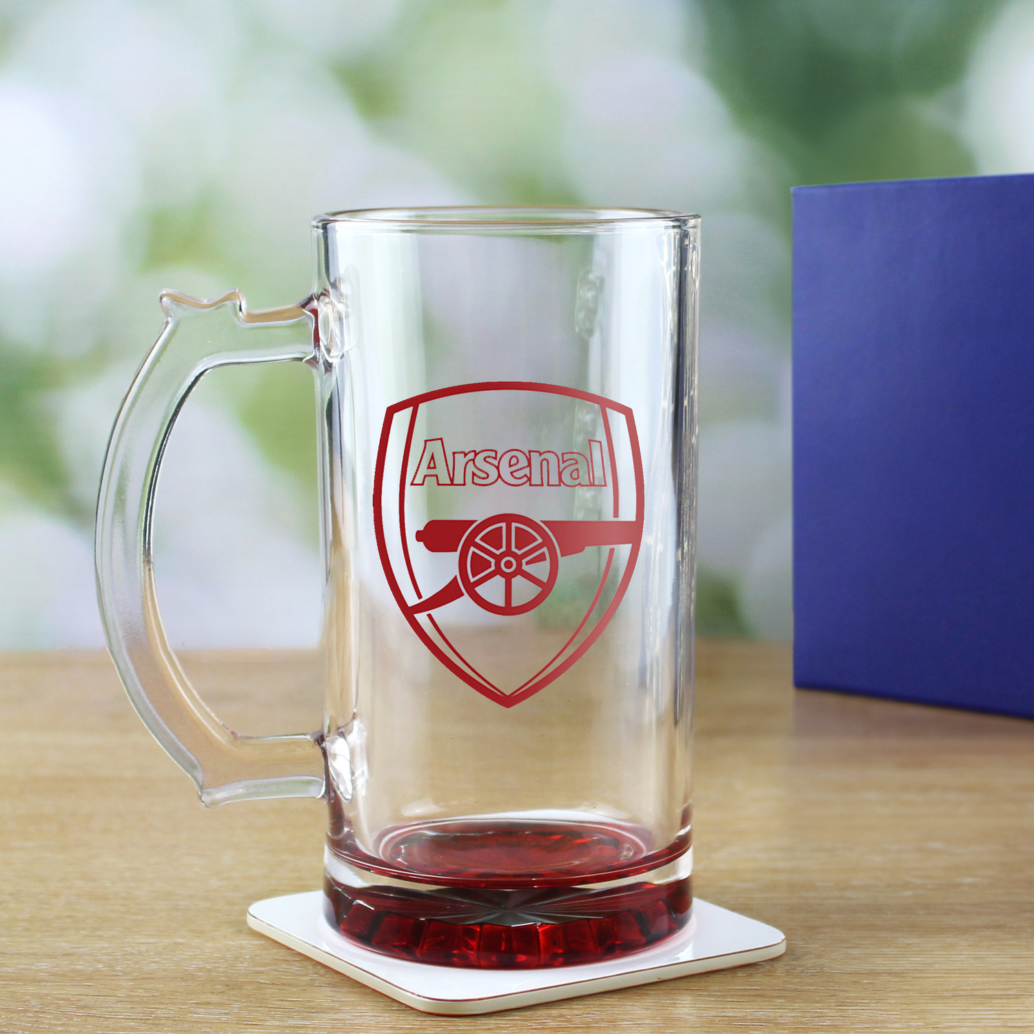 Arsenal 20oz Tulip Pint Glass