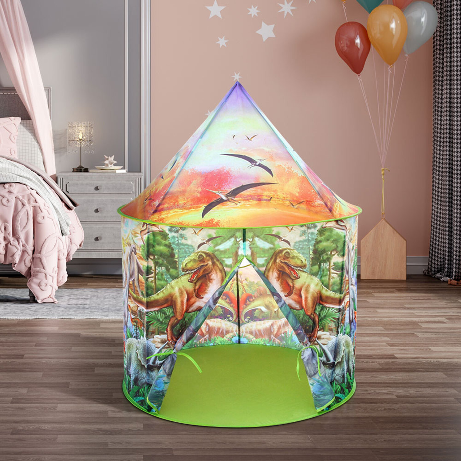 Portable Dinosaur Design Play Tent Kids Playhouse