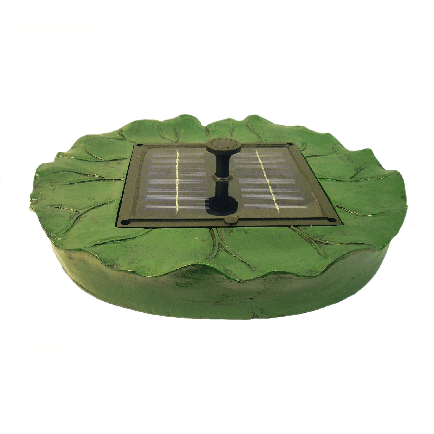 Floating Lily Pad Design Solar Powered Water Fountain