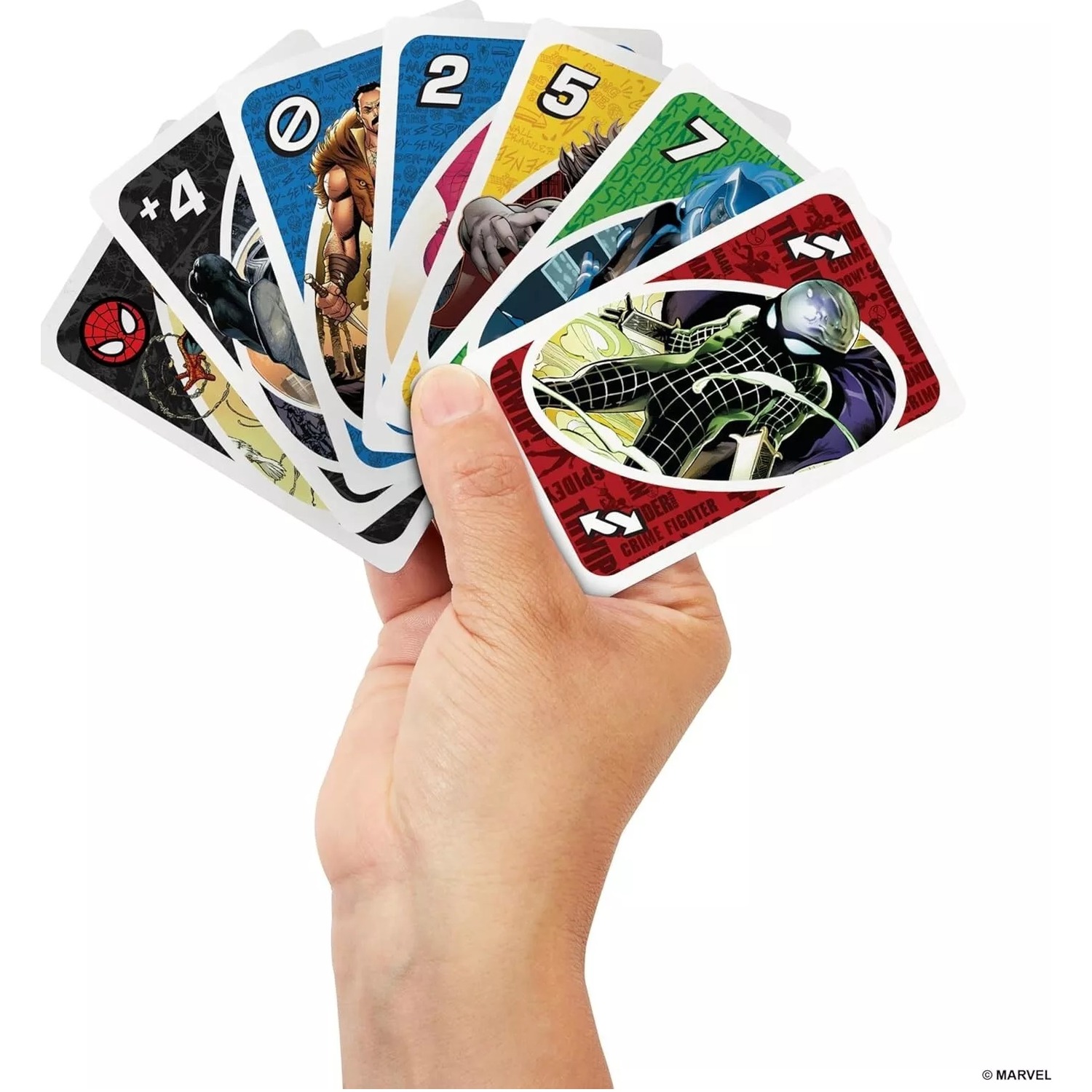 Mattel Games UNO The Amazing Spider-Man Card Game