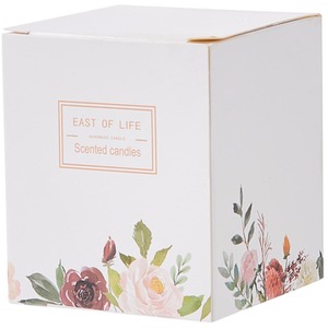 Smokeless Soy Wax Scented Candle in Glass Jar